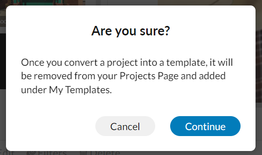 How do I use templates to create new projects? – WeVideo