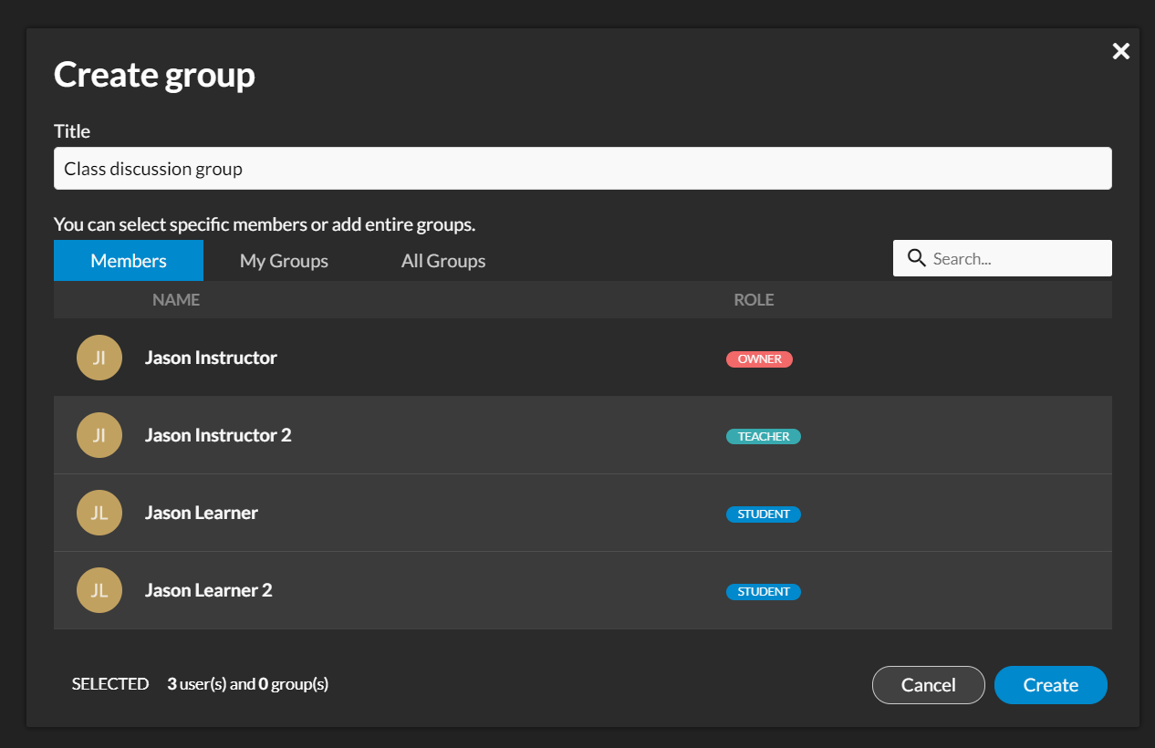 How do I create groups for users in my license? – WeVideo