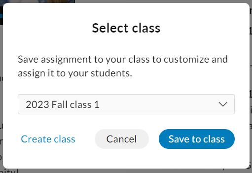 How do I create assignments in my class with the Assignment Ideas ...