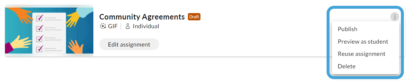 How do I create assignments in my class with the Assignment Ideas Library? – WeVideo