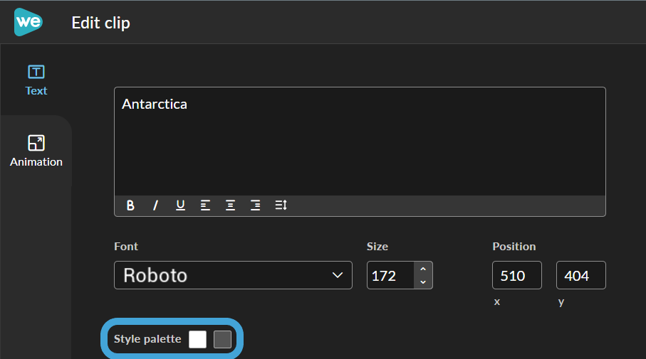 How do I make static text stand out in the background of a video? – WeVideo