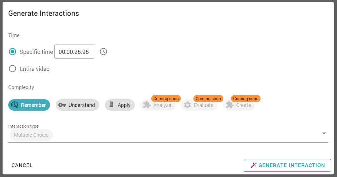 How Can I Generate Interactions with AI in Interactivity? – WeVideo
