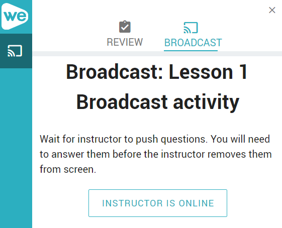How do I broadcast interactive videos to my learners? – WeVideo