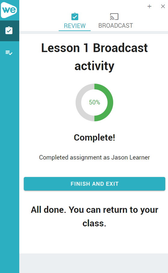 How do I broadcast interactive videos to my learners? – WeVideo
