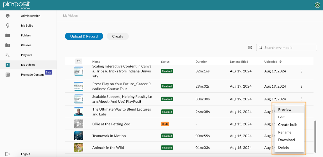 How do I use hosting in PlayPosit? – WeVideo