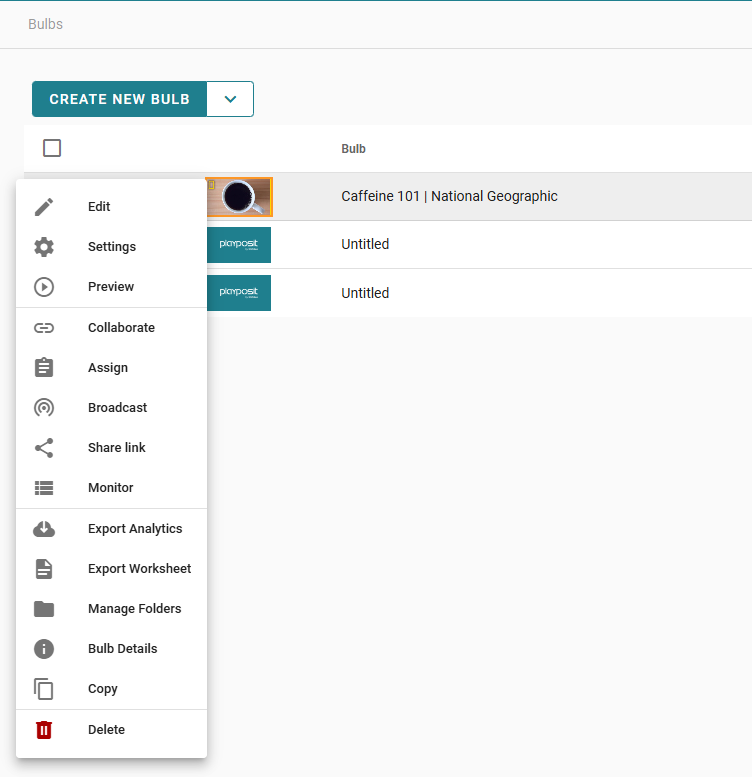 How do I navigate in different sections in PlayPosit? – WeVideo