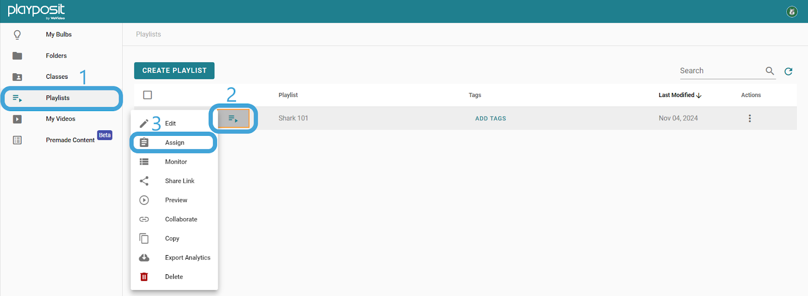 How do I assign content to students in PlayPosit? – WeVideo