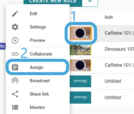 How do I assign content to students in PlayPosit? – WeVideo