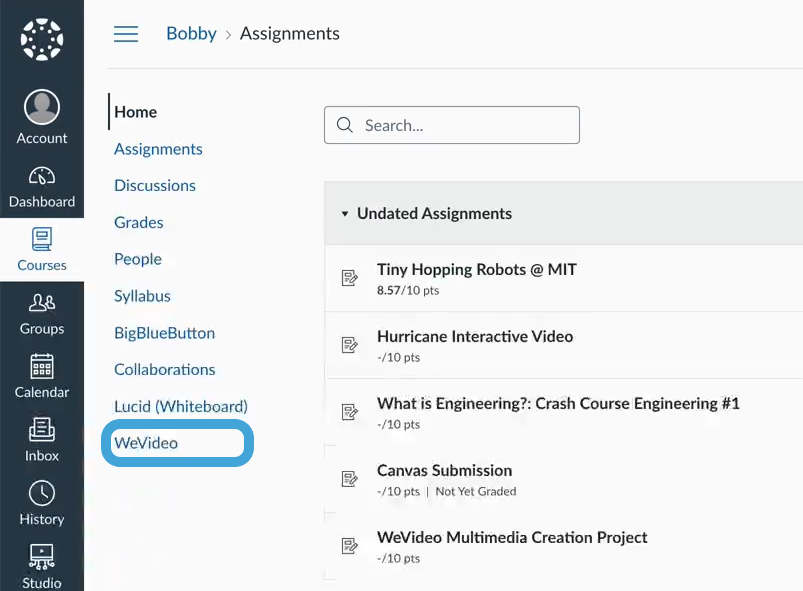 How do learners complete multimedia assignments from Canvas and Schoology? – WeVideo