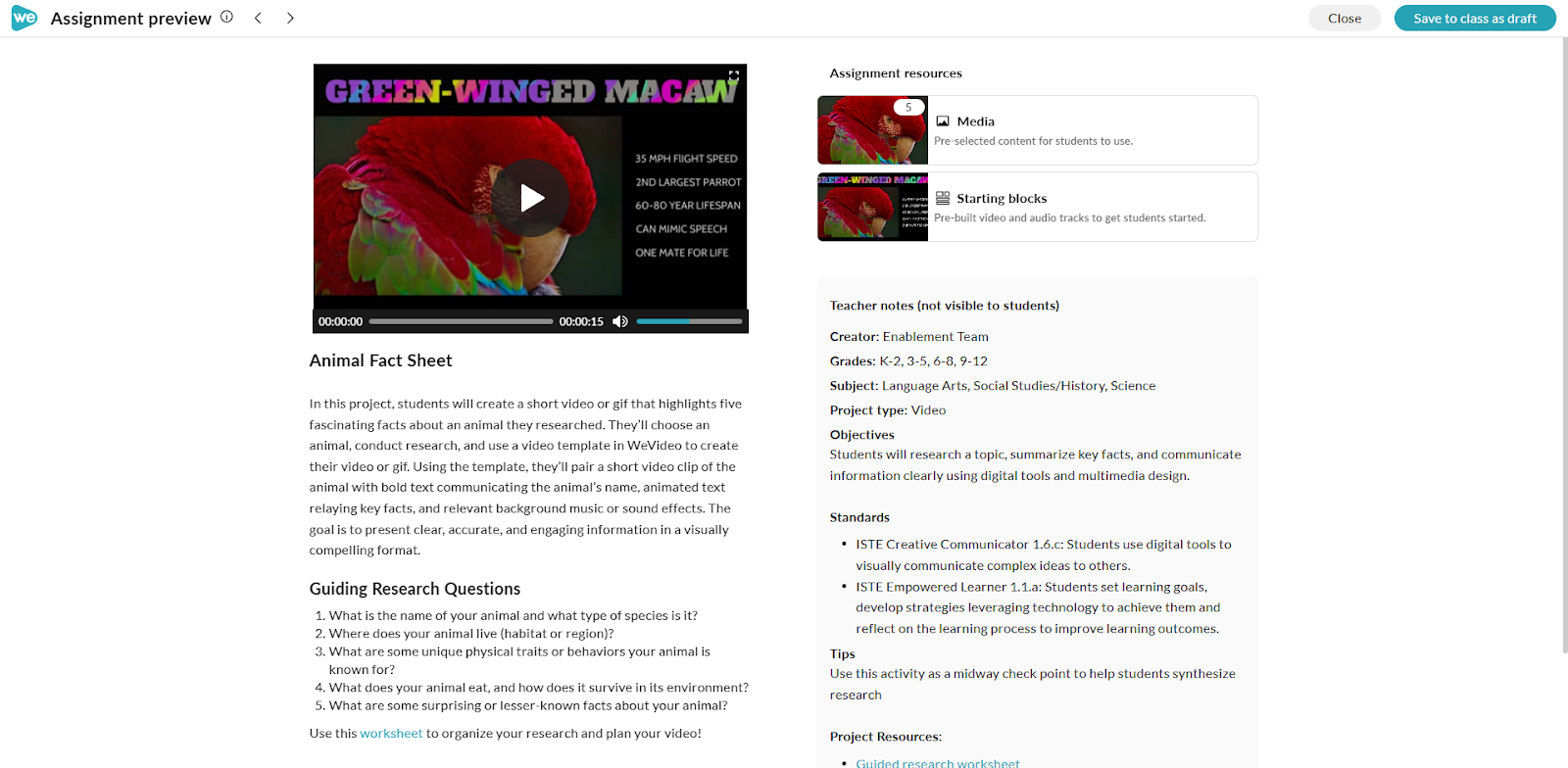 How do instructors use assignment ideas with LMS integration? – WeVideo