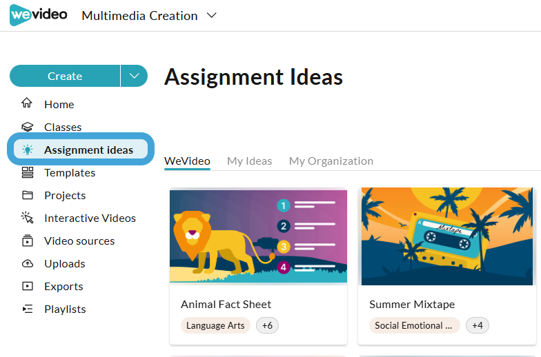 How do instructors use assignment ideas with LMS integration? – WeVideo