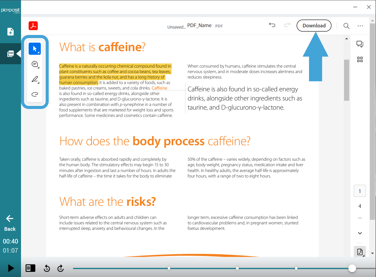 How do I complete interactive assignments through the LMS? – WeVideo