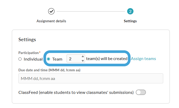 How do I create assignment teams? – WeVideo