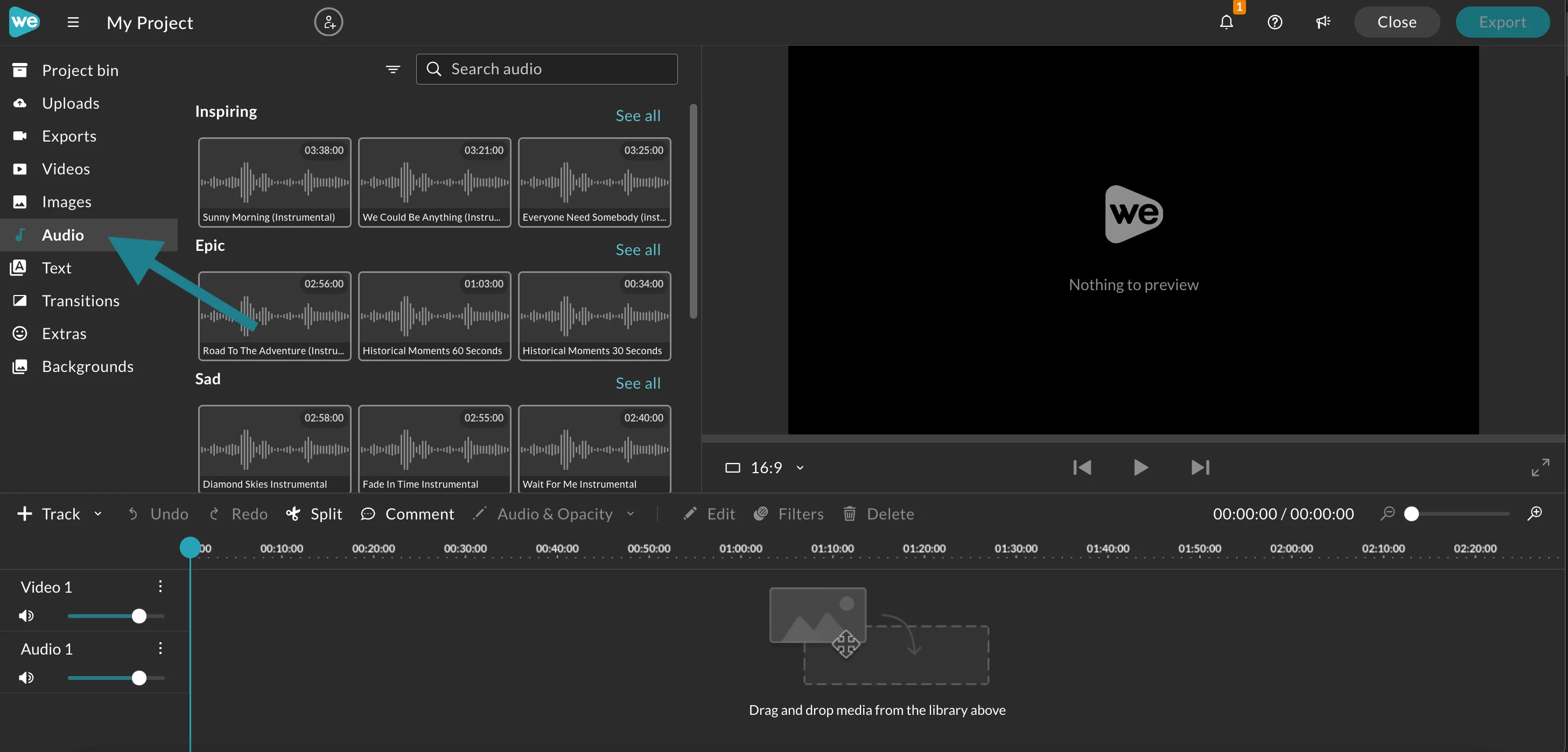 How do I add/remove media from my projects? – WeVideo