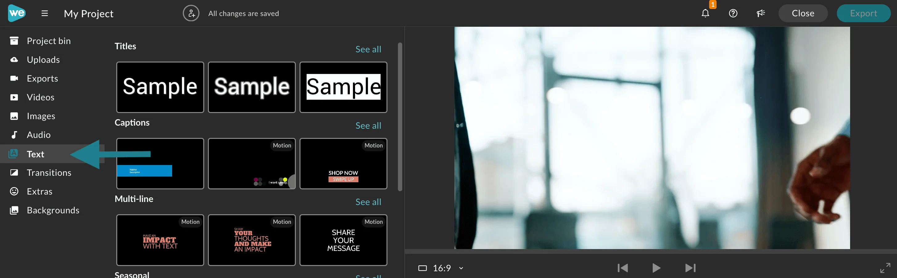 How do I add/remove media from my projects? – WeVideo