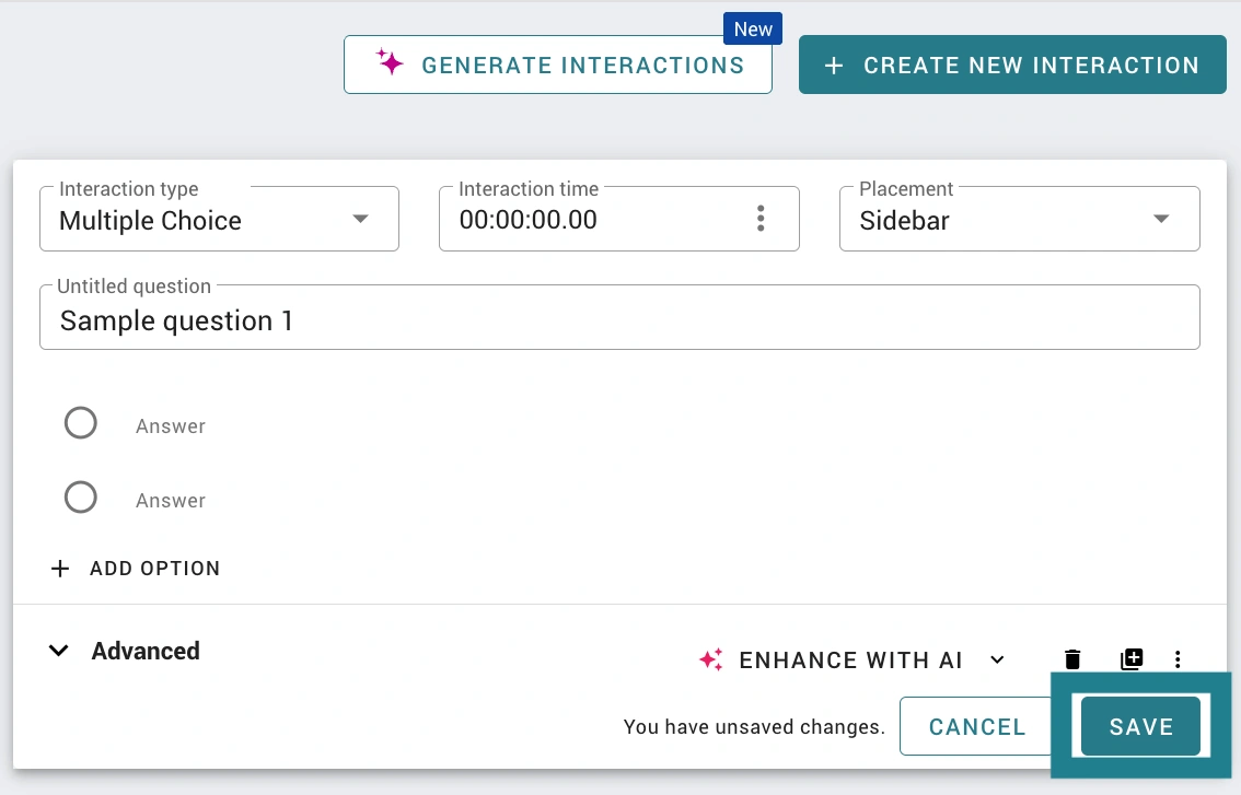 How do I create question banks in Interactivity? – WeVideo