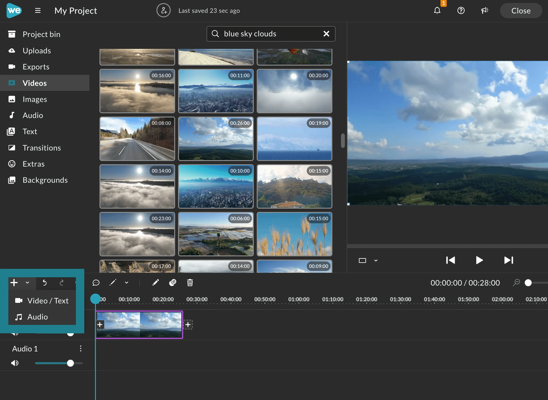 How do I create the green screen effect? – WeVideo