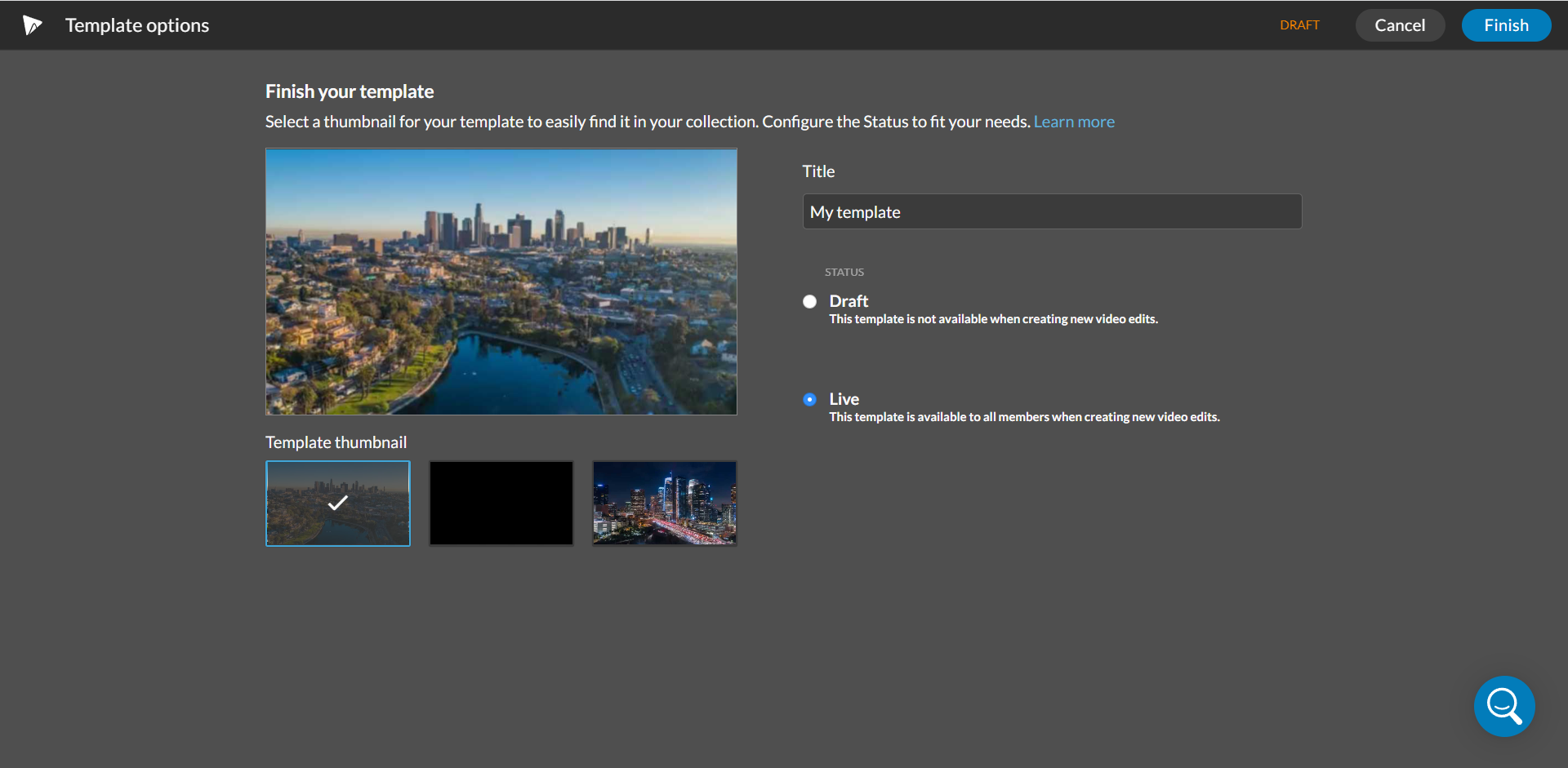 How do I use templates? – WeVideo