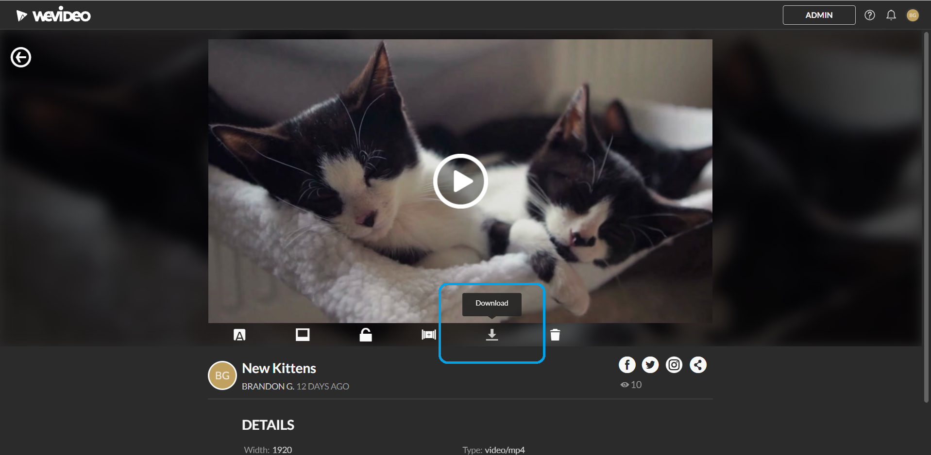 How do I finish and download my export? – WeVideo