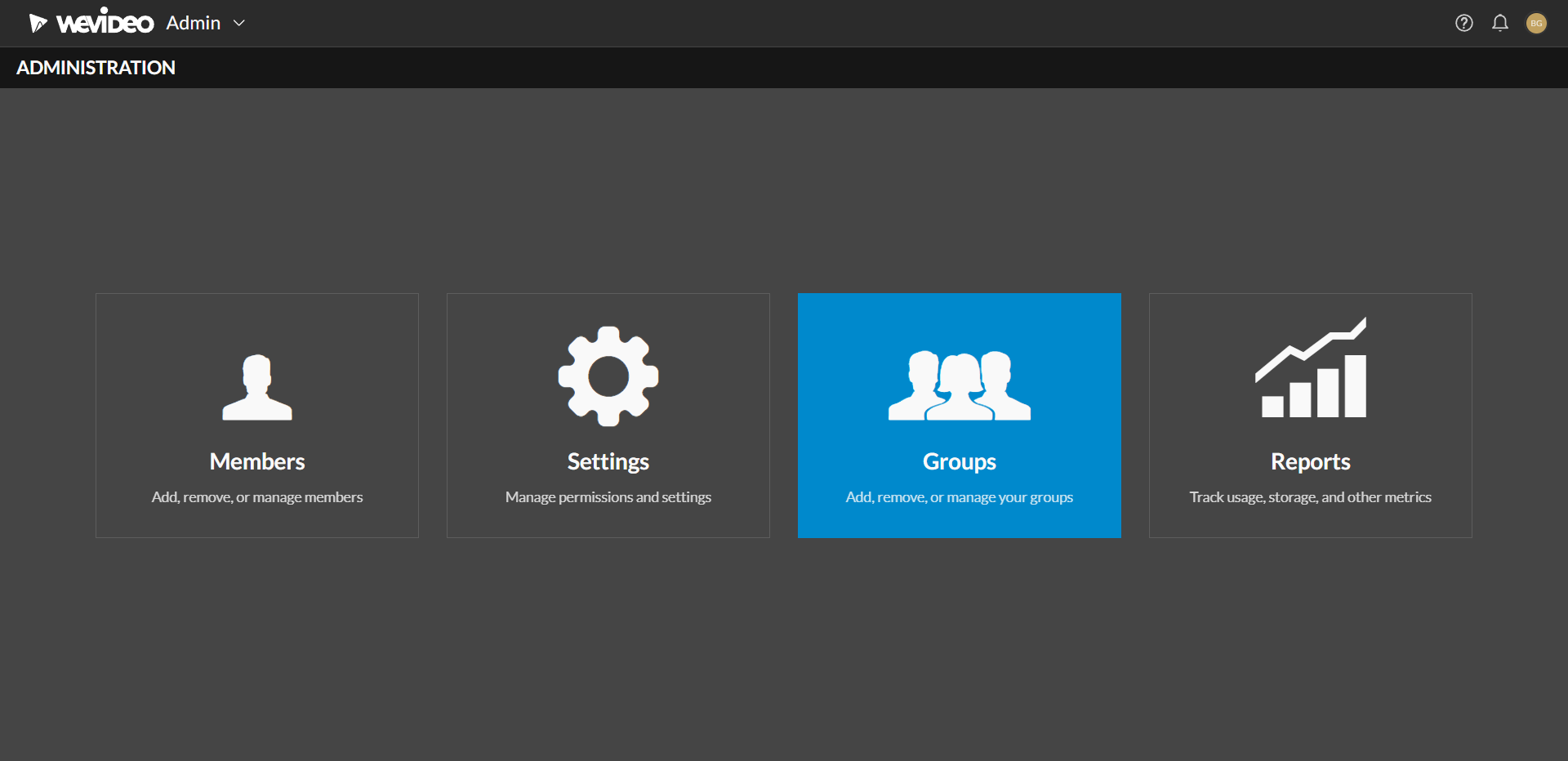 How do I use the groups feature? – WeVideo